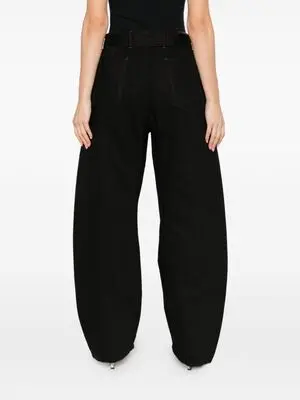 LEMAIRE Twisted Cotton Jeans With Contrasting Seams