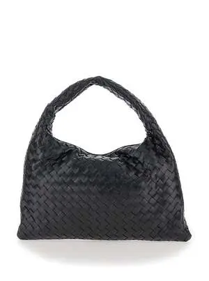 Bottega Veneta Hop Piccola' Shoulder Bag - Black