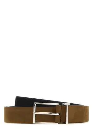 TOM FORD Suede Belt - Brown