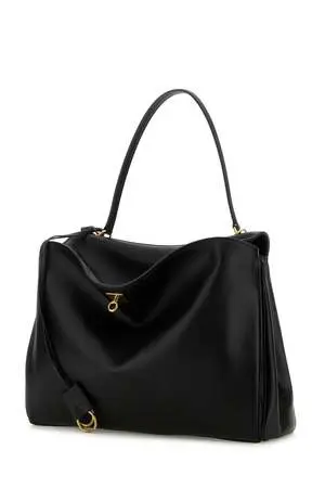 Balenciaga Rodeo Leather Handbag - Black