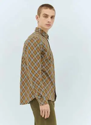 Burberry Check Cotton Shirt