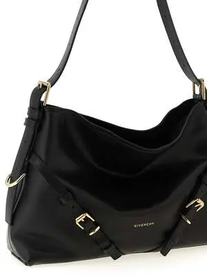 Givenchy Voyou Medium Shoulder Bag - Black