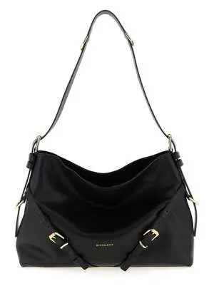 Givenchy GIVENCHY Voyou Medium Shoulder Bag Black