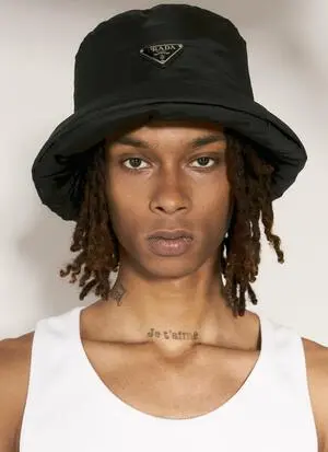 Prada Re-nylon Bucket Hat - Black