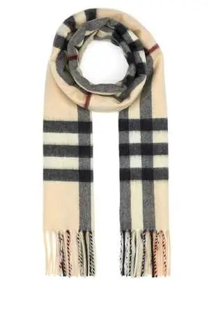 Burberry Embroidered Cashmere Scarf - Multicolor