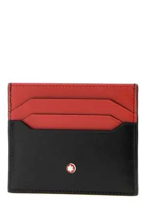 Montblanc Two-tone Leather Card Holder