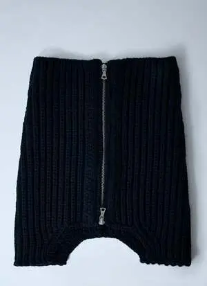 Dries Van Noten Zip-up Scarf - Black