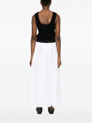 Celine Pointelle Cotton Top