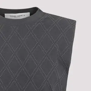 GOLDEN GOOSE Embellished Cotton T-shirt