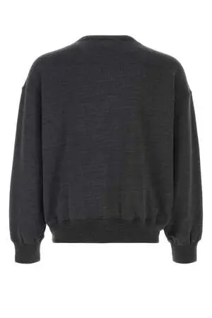 A BATHING APE Oversized Graphic Sweatshirt - Gray