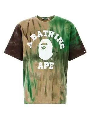 A BATHING APE Bape Men Multicolor Cotton Oversize T-Shirt Multicolor