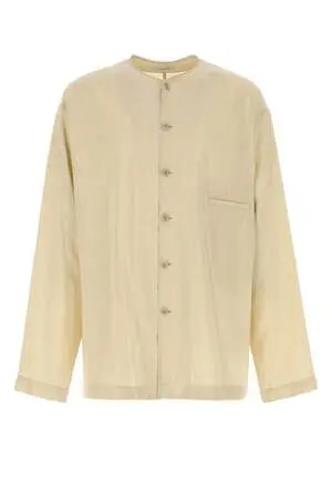LEMAIRE Sand Jersey Shirt - Brown