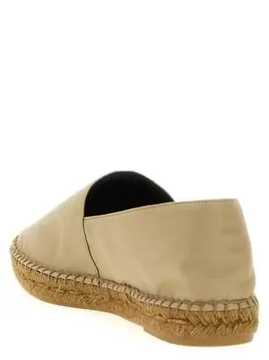 Saint Laurent Cotton Espadrilles With Cassandre Logo Embroidery