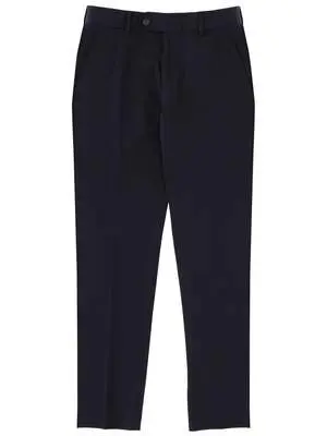 BOSS Tailored Polyester Pants - Blue
