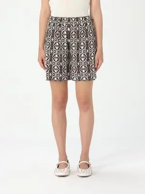 Max Mara Monogram Jacquard Shorts - Brown