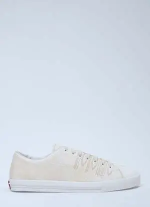 Prada Leather Low-top Sneakers - White