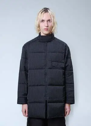 Yohji Yamamoto Padded Striped Jacket
