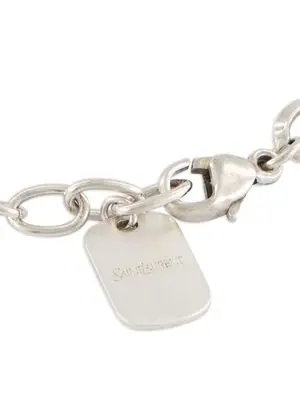 Saint Laurent Silver-tone Chain Bracelet