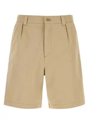 A.p.c. Beige Cotton Bermuda Shorts - Brown
