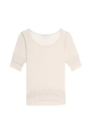 LEMAIRE Silk Blend Knit Top - Multicolor
