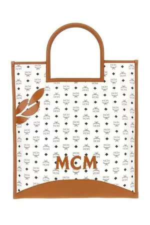 Mcm Monogram Tote Bag - Multicolor