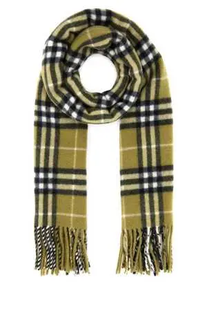 Burberry Embroidered Cashmere Scarf - Multicolor