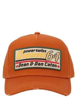 Dsquared2 DSQUARED2 Baseball Cap With Logo Patch Orange