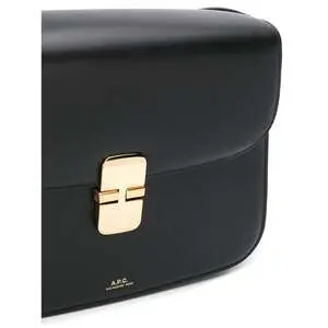 A.p.c. Calf Leather Crossbody Bag