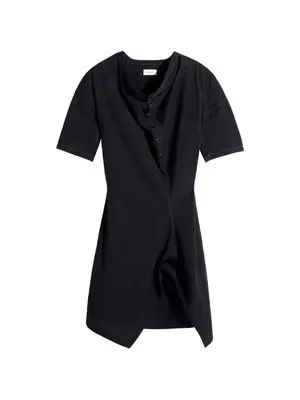 LEMAIRE Cotton Asymmetrical Hem Dress