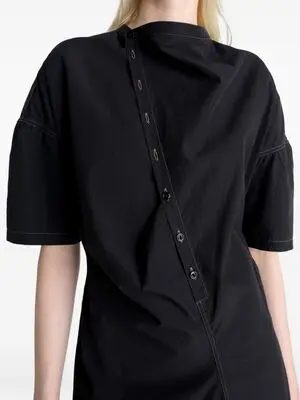 LEMAIRE Cotton Asymmetrical Hem Dress