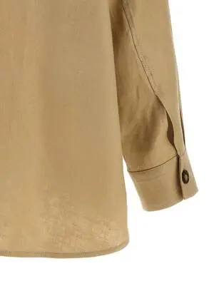 Max Mara Wikpomposa Linen Shirt