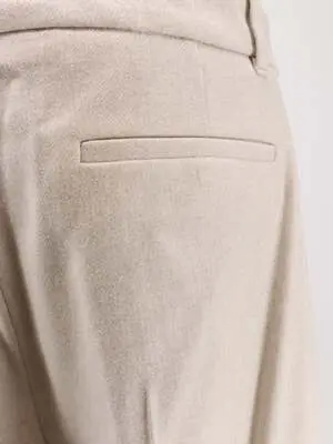 BOSS Tiana Recycled Wool Blend Trousers - Multicolor