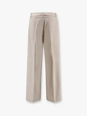 BOSS Tiana Recycled Wool Blend Trousers - Multicolor