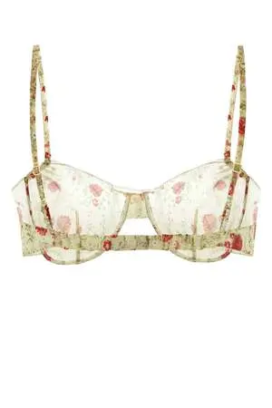 Prada Printed Nylonette Crop-top