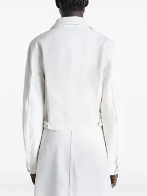 LEMAIRE Cropped Denim Jacket - Multicolor