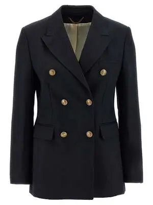 GOLDEN GOOSE GOLDEN GOOSE 'Diva' Double-Breasted Virgin Wool Blend Blazer