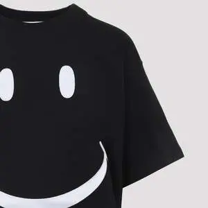 Moschino Cotton Smile T-shirt - Black
