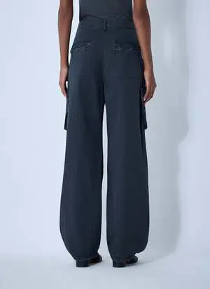 GANNI Cotton Cargo Pants