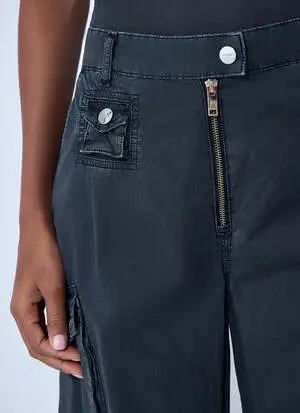 GANNI Cotton Cargo Pants