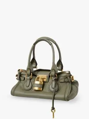 Chloé Paddington Leather Shoulder Bag - Multicolor