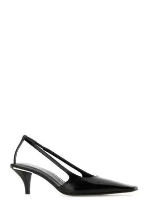 Gucci Slingback Pumps With Embellished Detailing - Black
