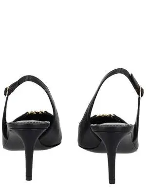 Dolce & Gabbana Leather Slingback Heels