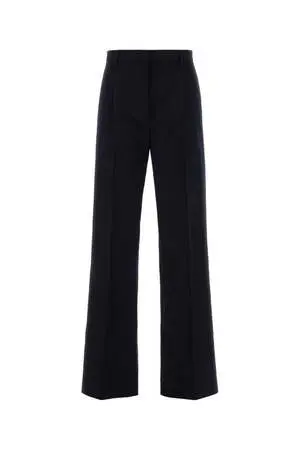 Prada Navy Cotton Pants - Blue