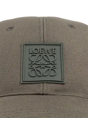 Loewe Logo Cotton Baseball Cap - Multicolor