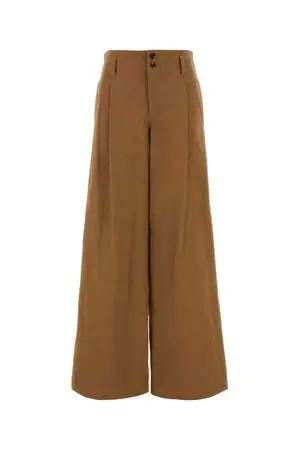 CHLOÉ CHLOE Cotton Wide-Leg Pants