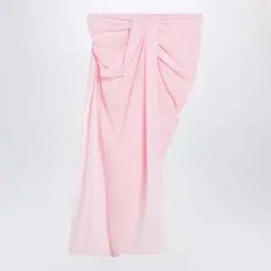 Jacquemus Asymmetric Draped Pareo Skirt - Pink