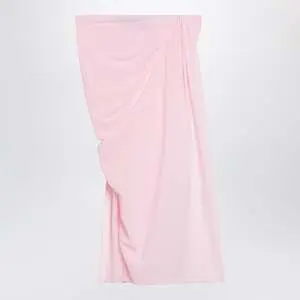 Jacquemus Asymmetric Draped Pareo Skirt - Pink
