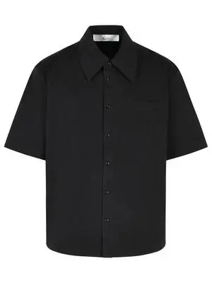 Séfr Waylon' Cotton Shirt - Black