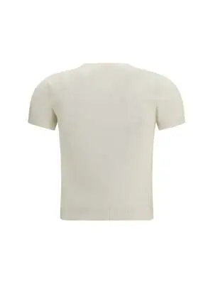 Casablanca Le Re Ve Ensoleille" Cotton Blend T-shirt