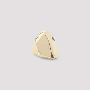 LANVIN Cubic Metal Ring - Silver